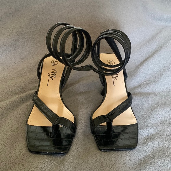 So Me | Shoes | So Me Heels Black Color Never Been Worn 3 Inch Heel ...